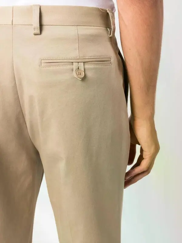 Etro Mid-rise Stretch-cotton Chinos