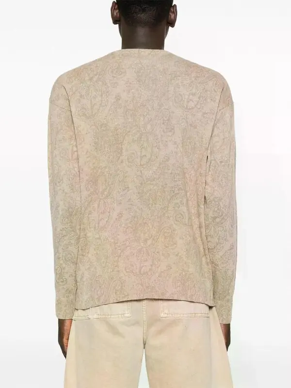 Etro Logo-embroidered Wool Jumper