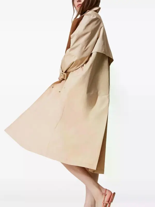 TWINSET Double-breasted Trench Coat