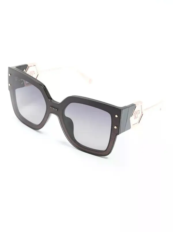 Philipp Plein Rose Venus Square-frame Sunglasses