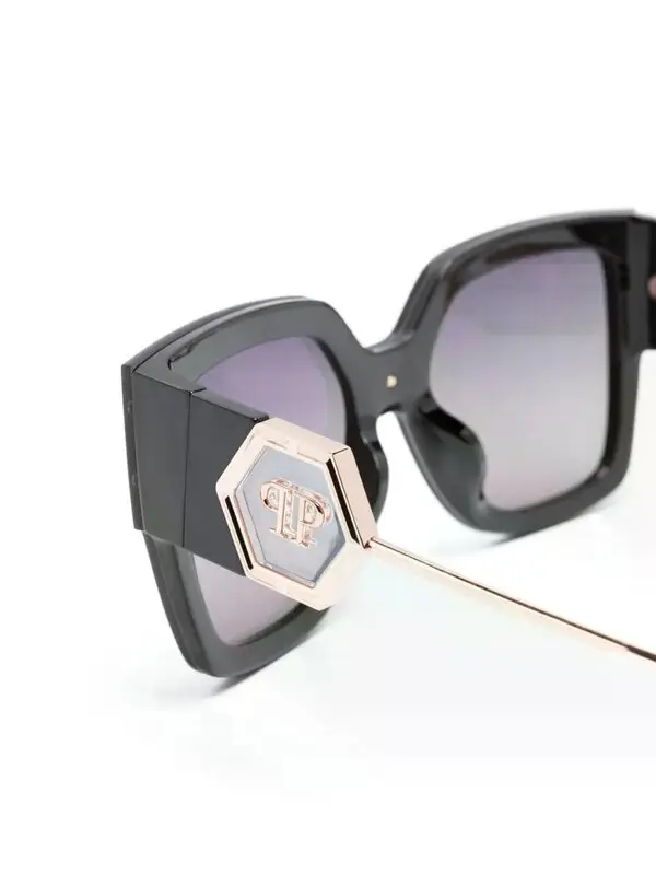 Philipp Plein Rose Venus Square-frame Sunglasses