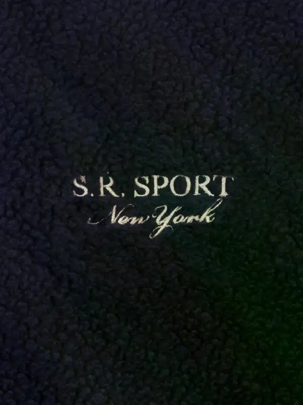 SPORTY & RICH Half-zip Fleece Sweatshirt