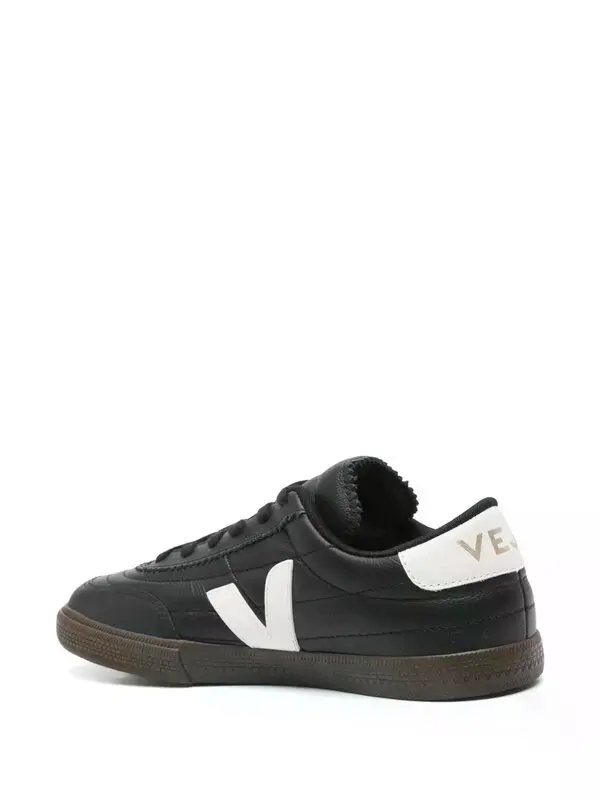 VEJA Panenka Leather Sneakers - Black