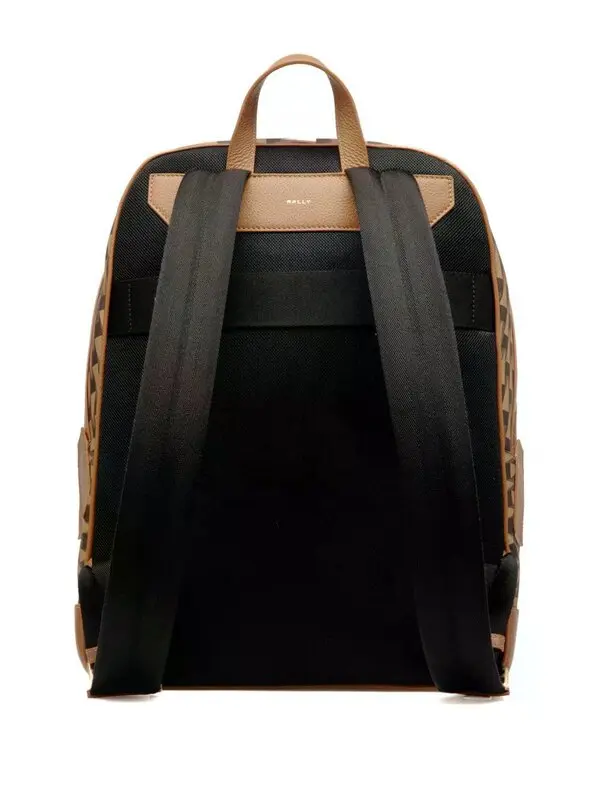 Bally Pennant Faux-leather Backpack