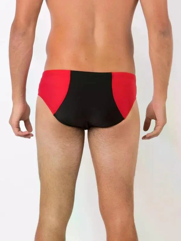AMIR SLAMA Two-tone Swim Trunks