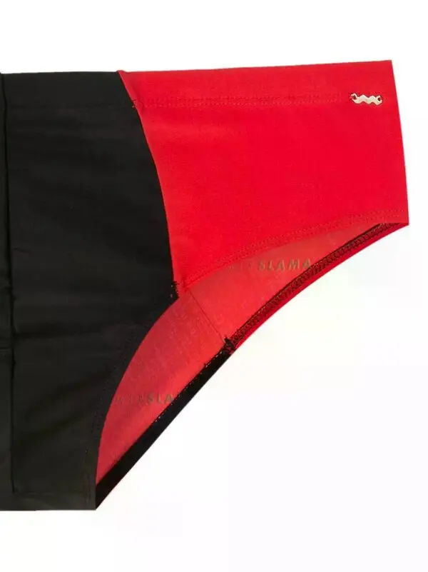 AMIR SLAMA Two-tone Swim Trunks