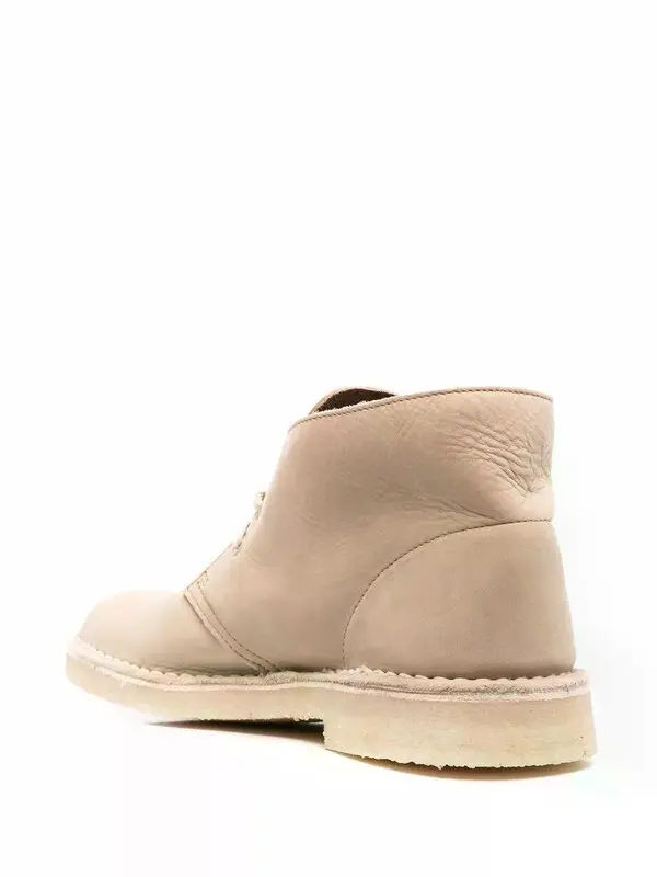 Clarks Ankle Leather Boots - Neutrals