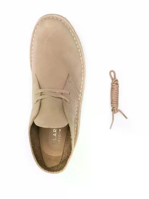 Clarks Ankle Leather Boots - Neutrals