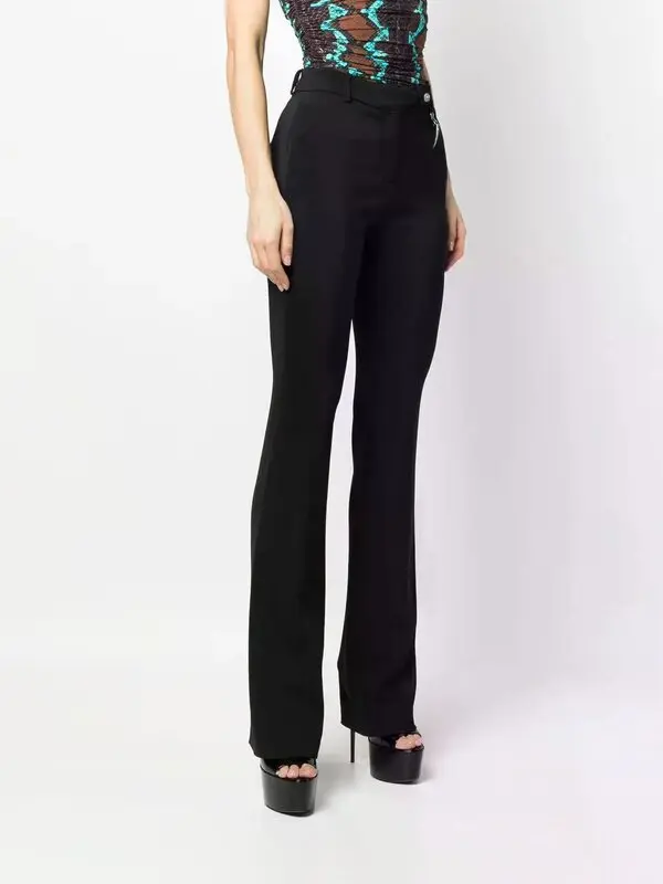 Roberto Cavalli High-waist Bootcut Trousers