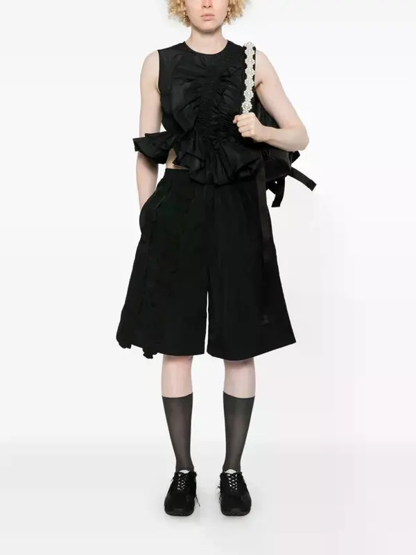 Cecilie Bahnsen Angel Flower-trim Shorts
