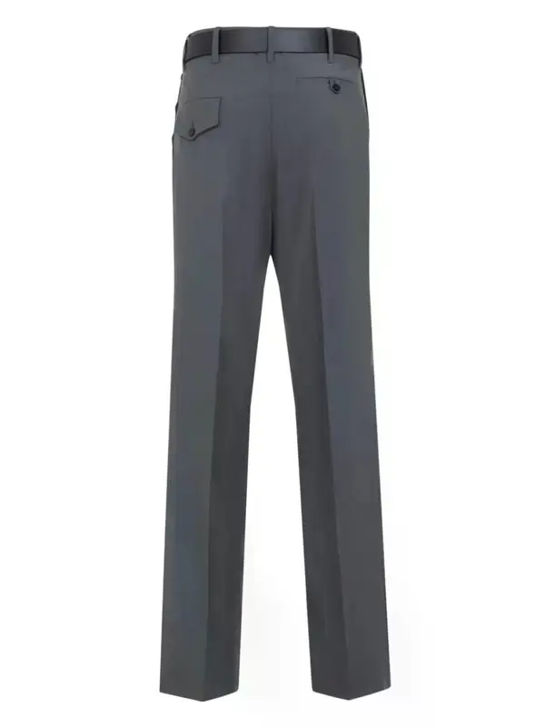 Moschino Pressed-crease Trousers