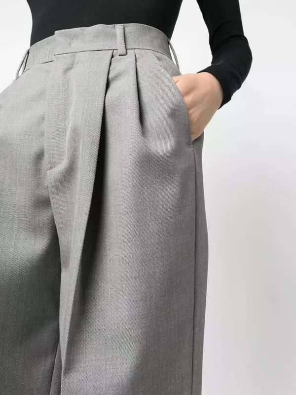 ARMARIUM High Waist Straight Leg Trousers