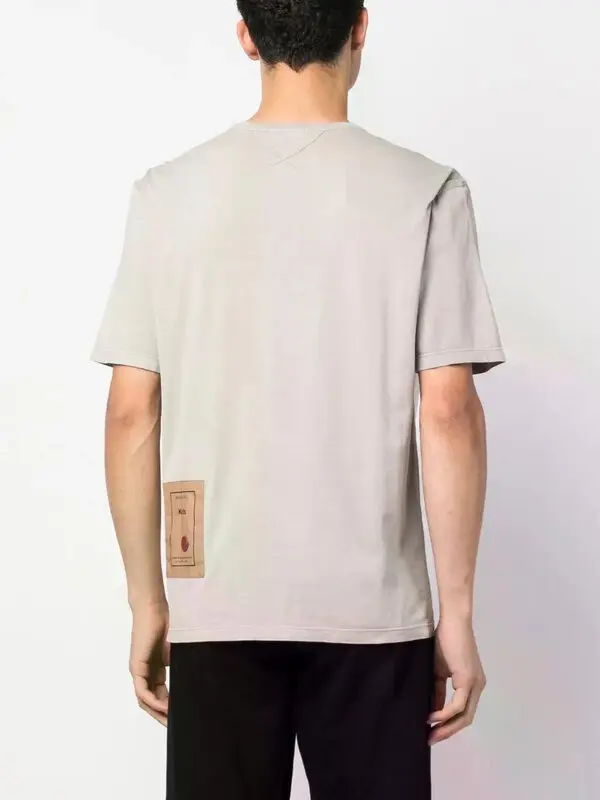 TEN C Cotton Henley T-shirt
