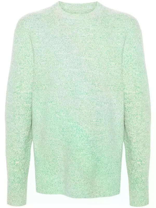 JIL SANDER Marl-knit Wool Blend Jumper