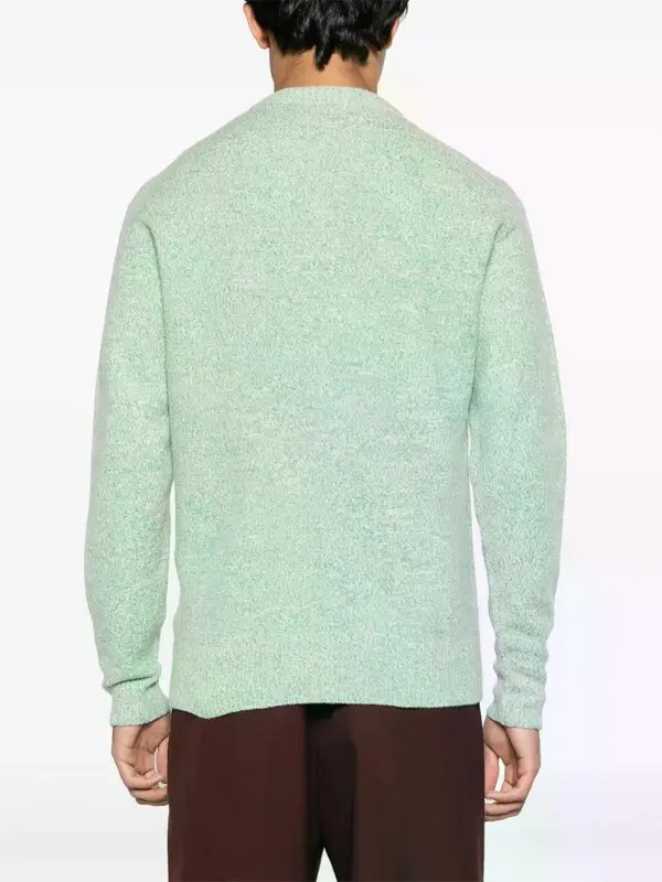 JIL SANDER Marl-knit Wool Blend Jumper