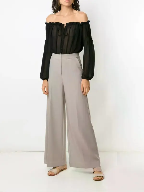 AMIR SLAMA Off-shoulder Ruched Body