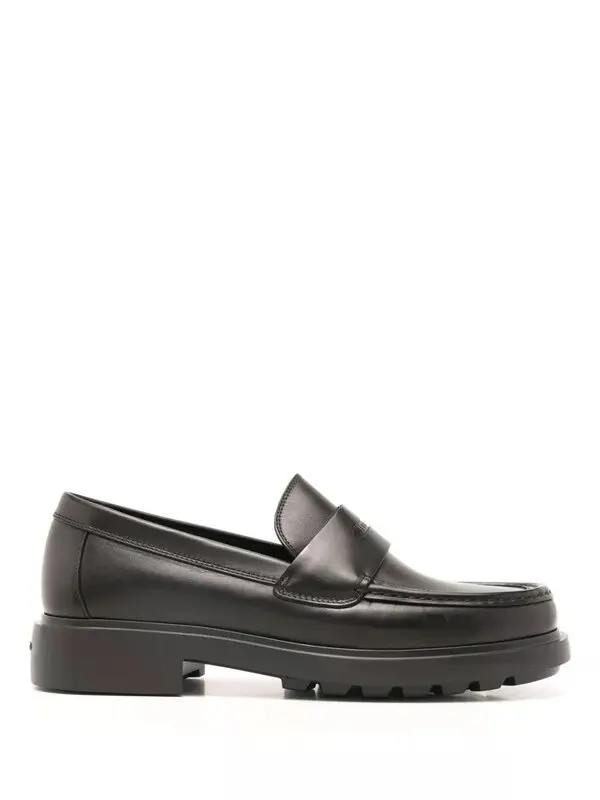FERRAGAMO Penny-slot Leather Loafers