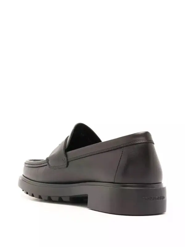 FERRAGAMO Penny-slot Leather Loafers