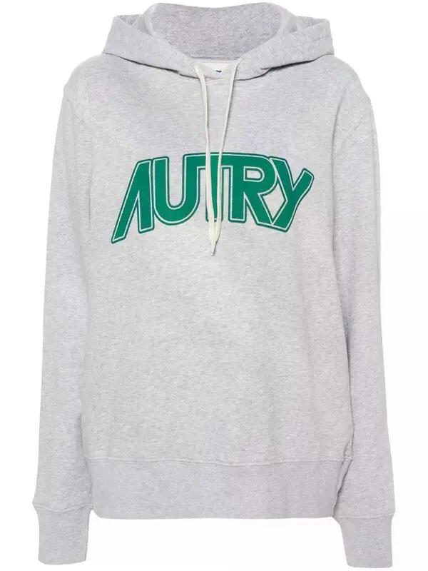 AUTRY Mélange Logo-print Hoodie