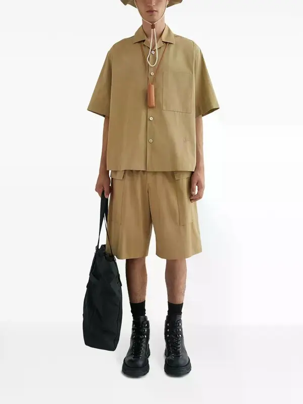 JIL SANDER Short-sleeve Cotton Shirt