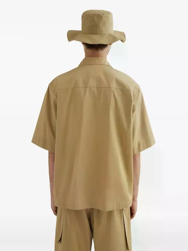 JIL SANDER Short-sleeve Cotton Shirt