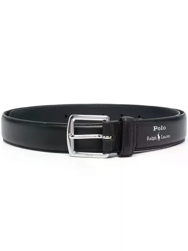 Polo Ralph Lauren Buckle-fastening Leather Belt - Black