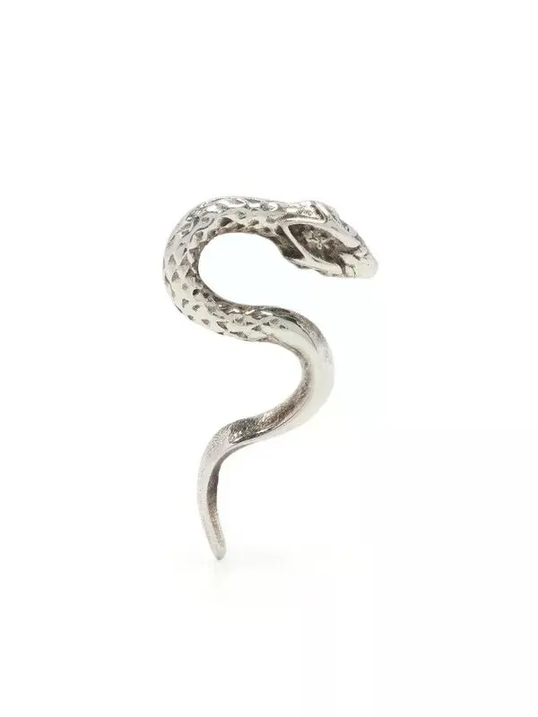 Emanuele Bicocchi Serpent Single Earring - Silver