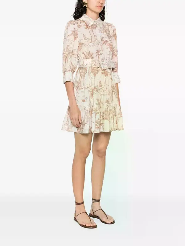 MC2 SAINT BARTH Linen Mini Dress