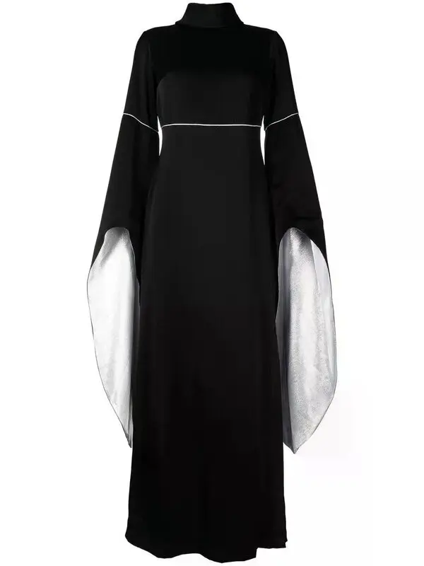BARUNI Elizabeth Cape-design Maxi Dress