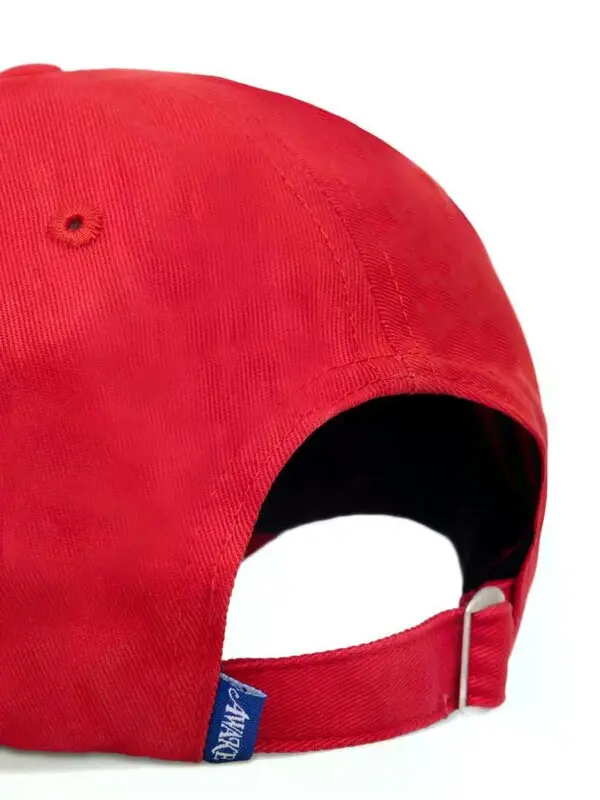 AWAKE NY Logo-embroidered Cap - Red