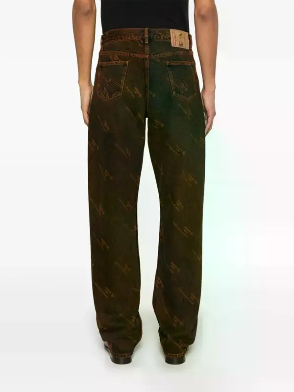Martine Rose Logo-print Jeans