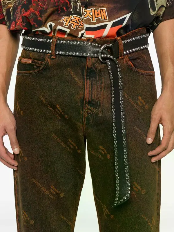 Martine Rose Logo-print Jeans