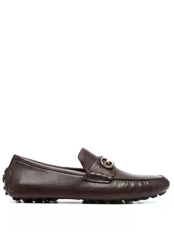 FERRAGAMO Horsebit Leather Loafers