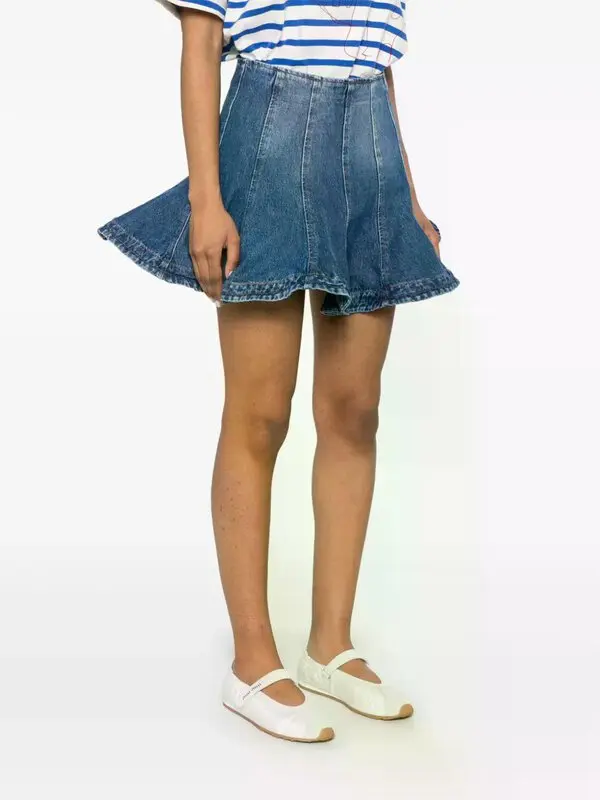 MSGM Wired-hem Mini Skirt