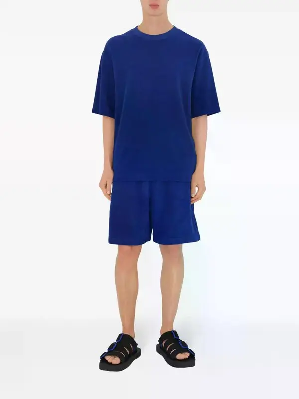 Burberry Equestrian Knight Motif Towelled Shorts