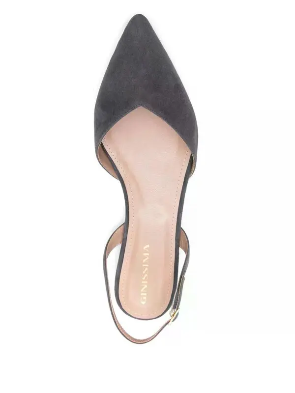 GINISSIMA Alice Ballet Flats - Grey