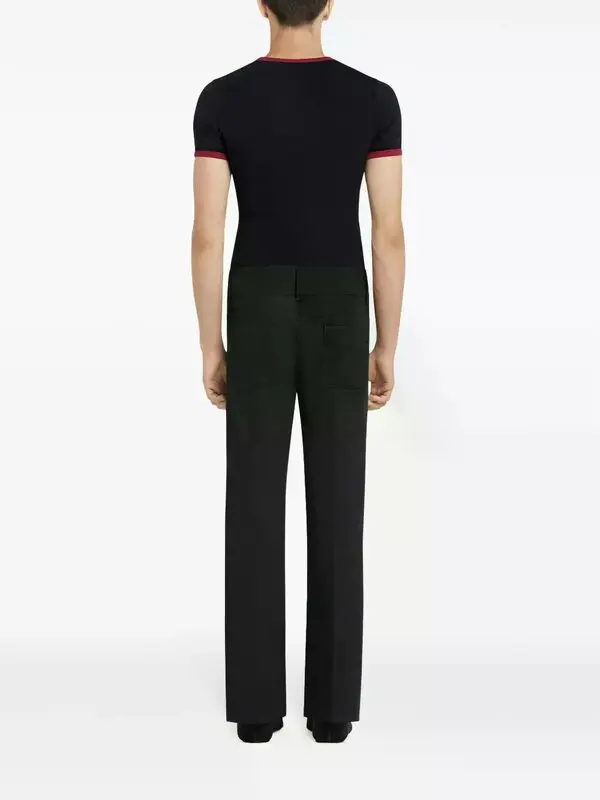 COURREGES Signature Contrast T-shirt