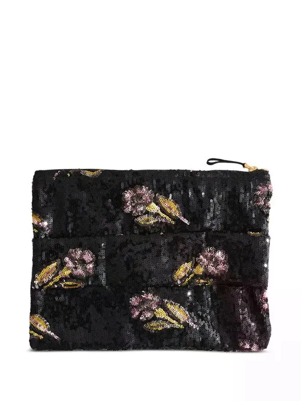 La DoubleJ Ruffle Clutch Bag
