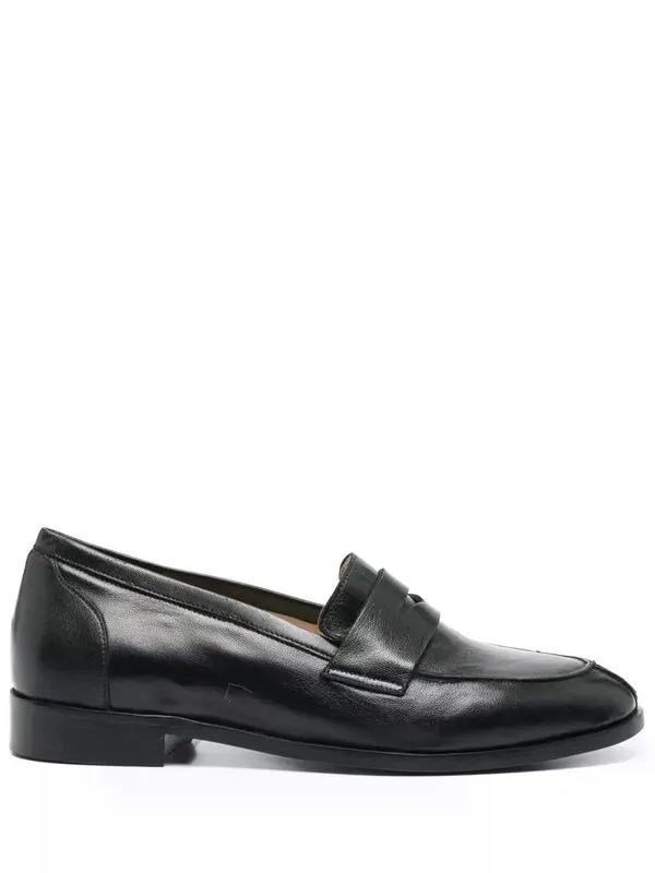 P.a.r.o.s.h Leather Loafers - Black