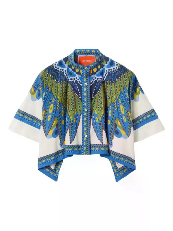 La DoubleJ Printed Cotton Shirt