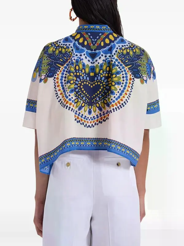 La DoubleJ Printed Cotton Shirt