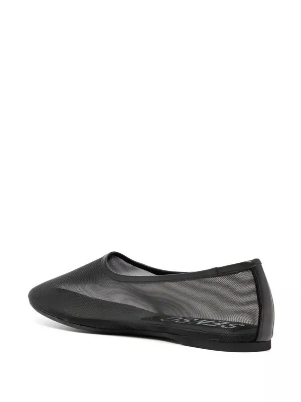 Senso Dena Mesh Ballerina Shoes - Black