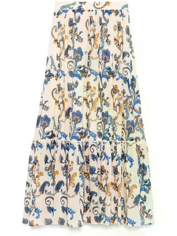Etro Paisley-print Maxi Skirt