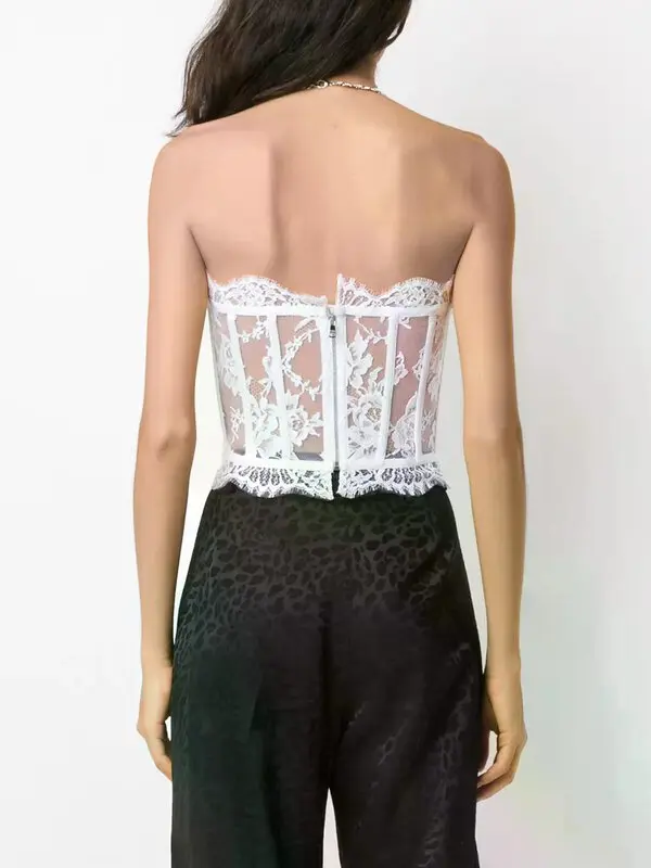 Dolce & Gabbana Lace Bustier Top