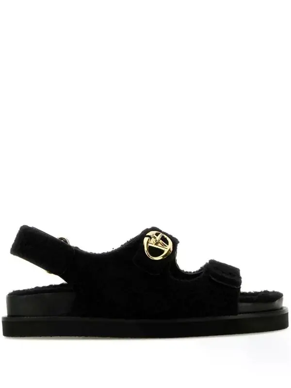 Valentino Garavani Faux-fur Sandals
