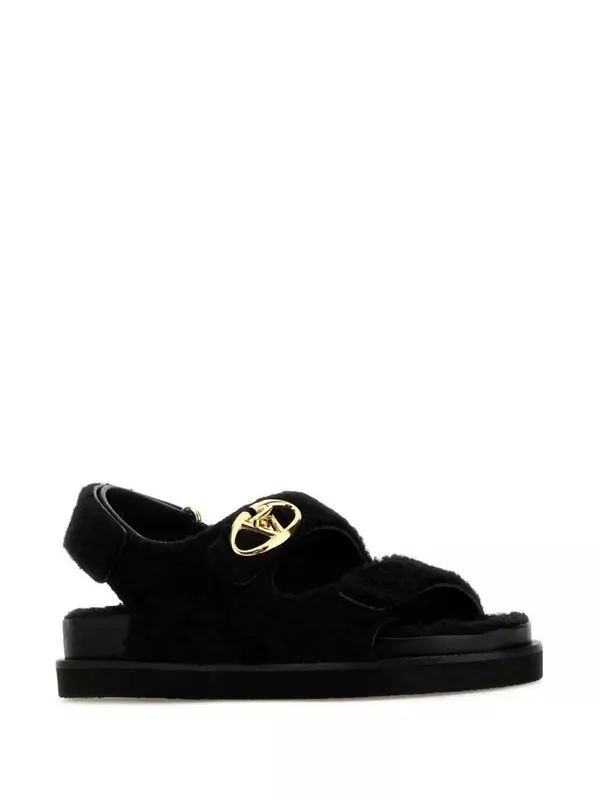 Valentino Garavani Faux-fur Sandals