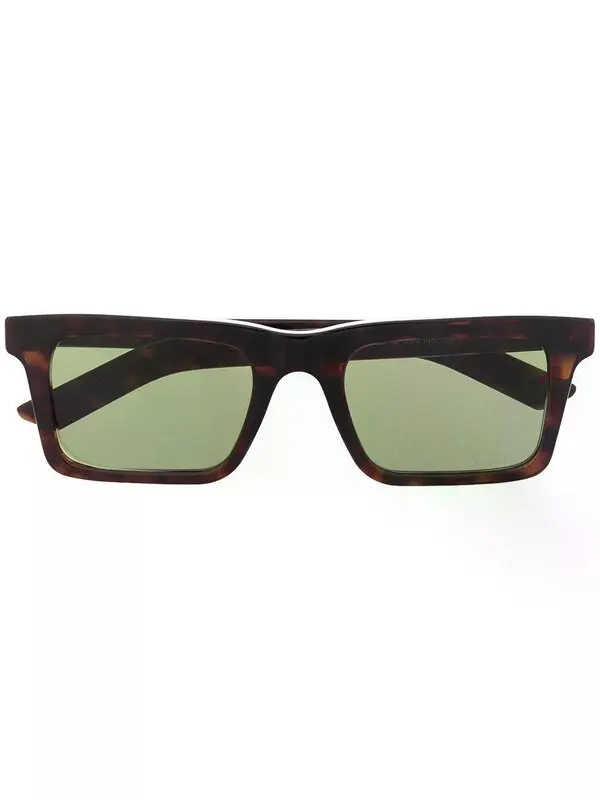 RETROSUPERFUTURE Tortoiseshell-effect Square Sunglasses - Brown