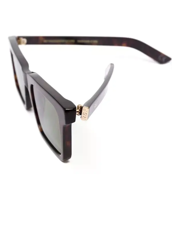 RETROSUPERFUTURE Tortoiseshell-effect Square Sunglasses