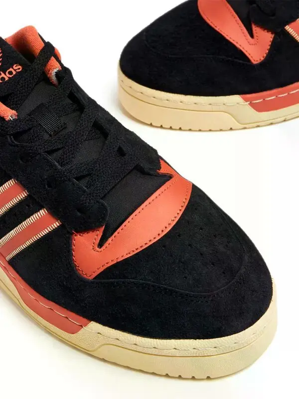 Adidas Rivalry 86 Lace-up Suede Sneakers - Black