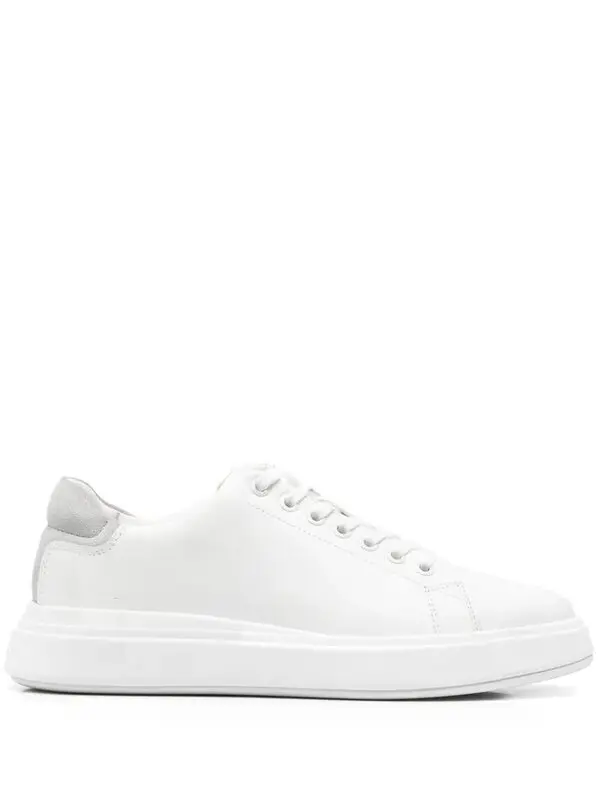 Calvin Klein Leather Lace-up Sneakers